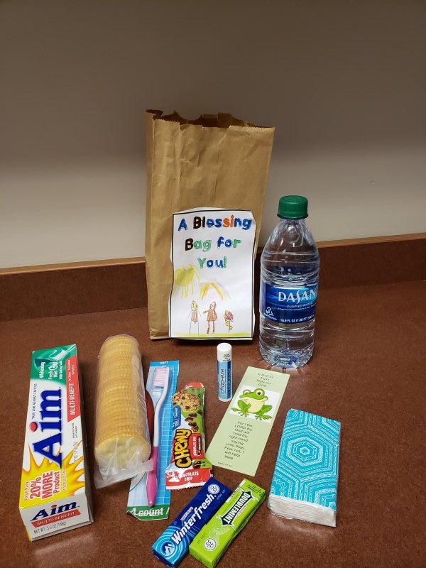 Holy Redeemer students create Blessing Bags for those in need